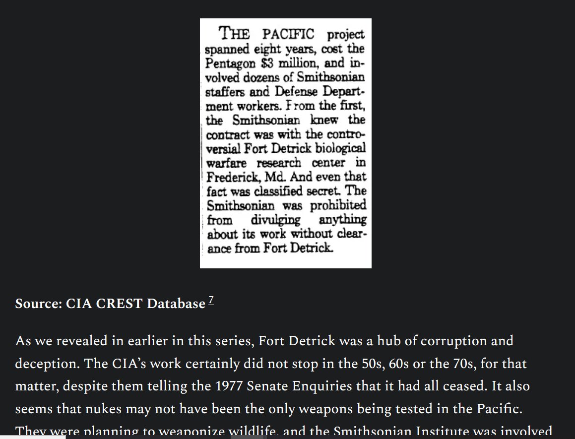 "In Part 4 we concluded that there were clear connections with the ...