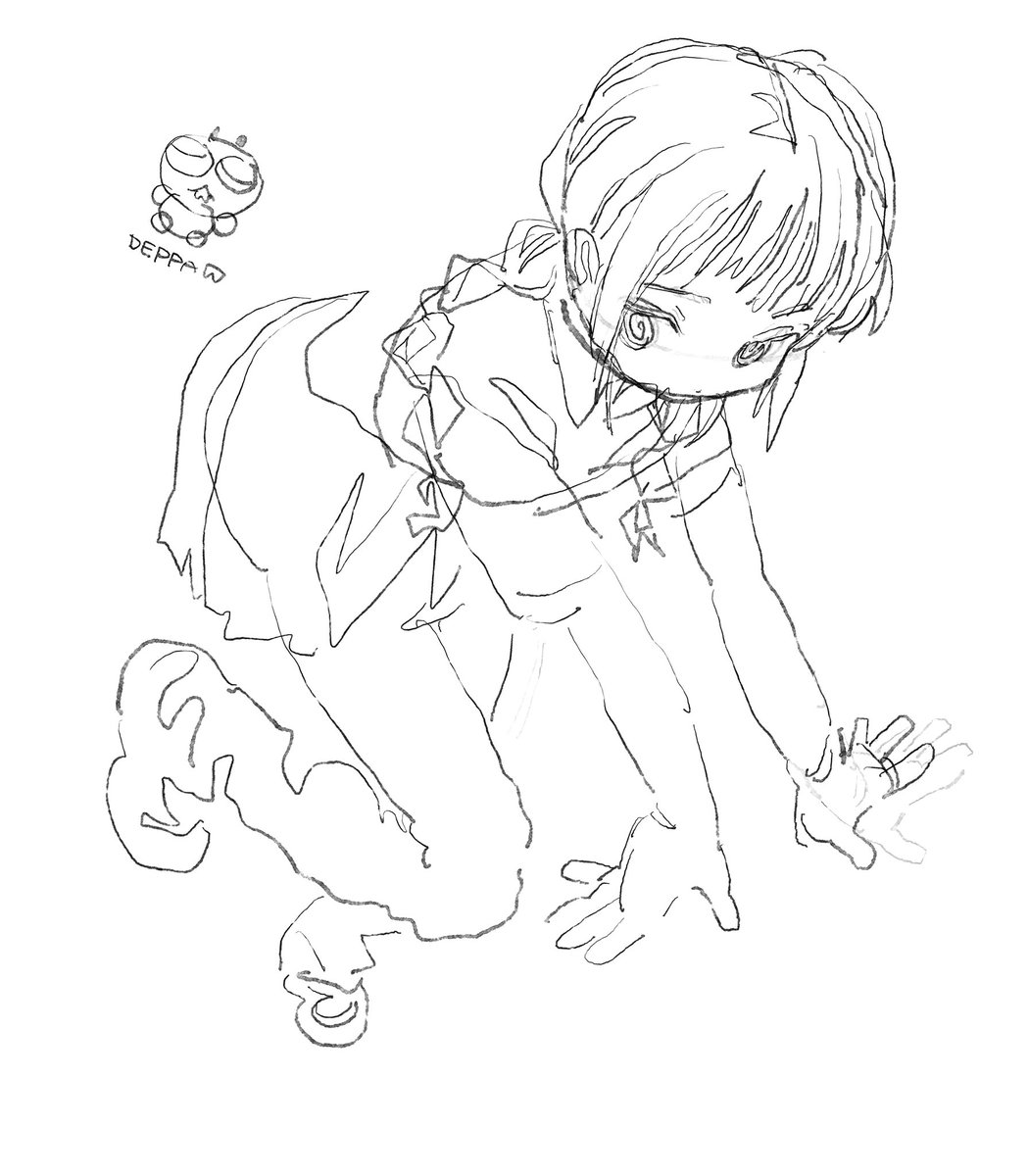 「skebラフ」DEPPA🦷の漫画