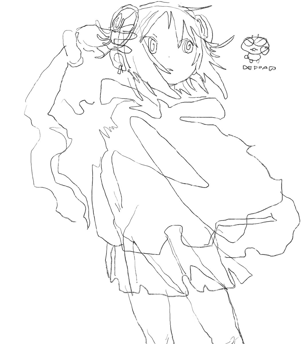 「skebラフ」DEPPA🦷の漫画