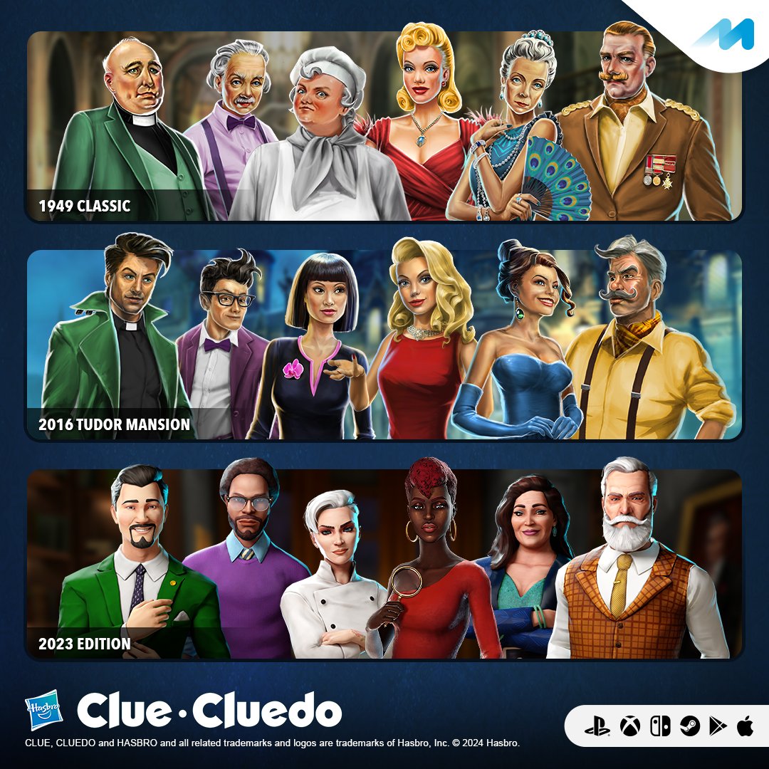 Clue Game Characters