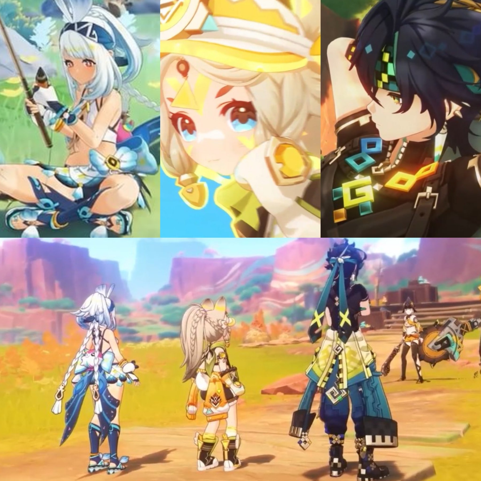 Genshin Impact revealed their characters for their new african/latin ...