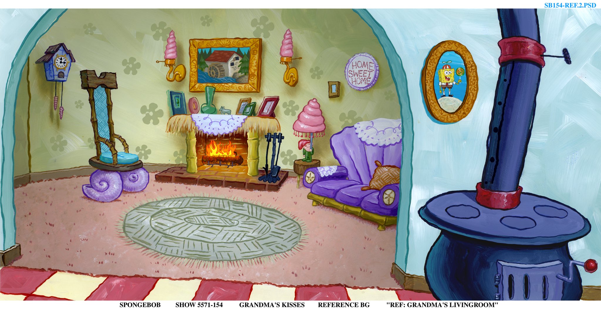 Spongebob Grandmas Kisses Spongebob Squarepants Episode 6 Spongebob