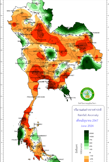 Thailand Climate Map