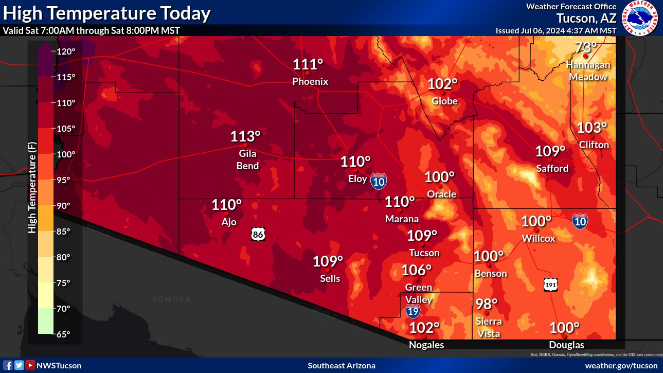 Current Weather In Tucson Az