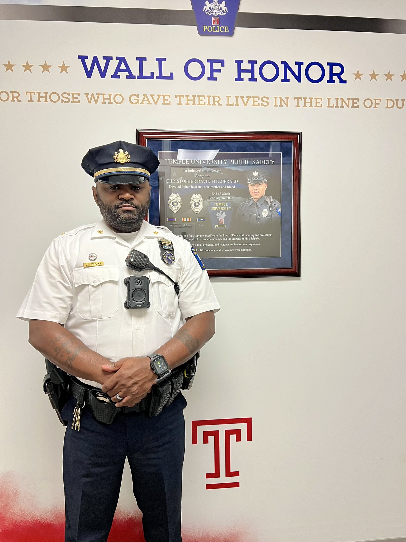 Temple University Police Logo 2 In Custody After Shots Fired Near