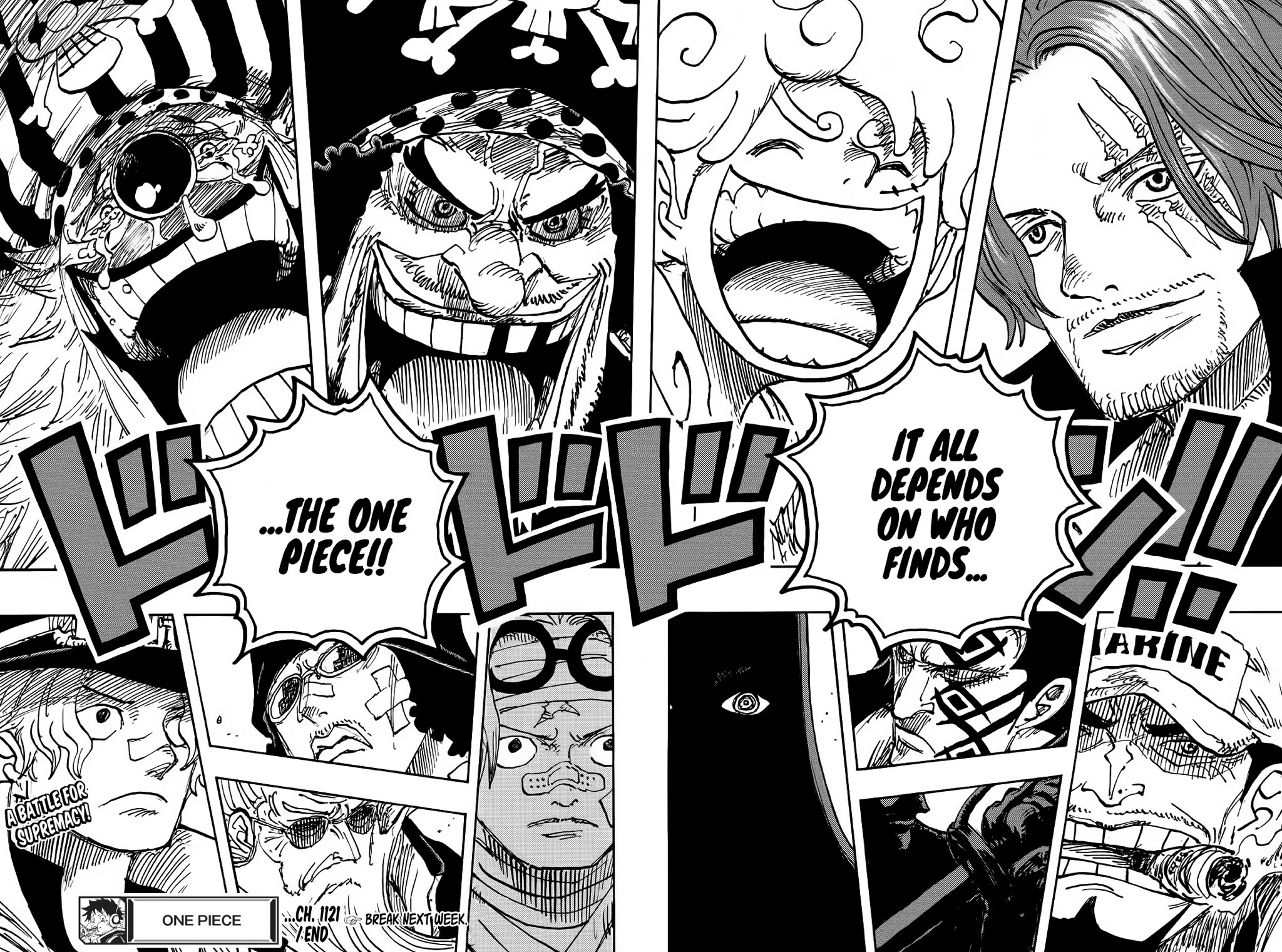 Luffy Drawing New World