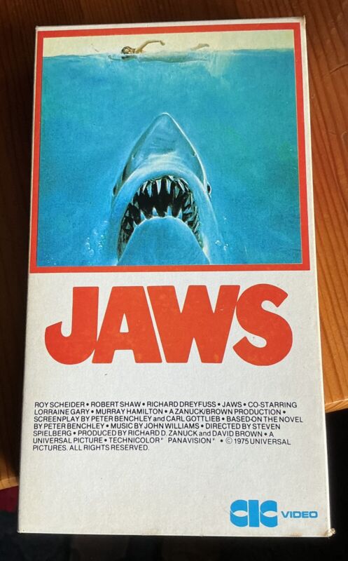 Jaws Vhs Jaws (1989) MobyGames