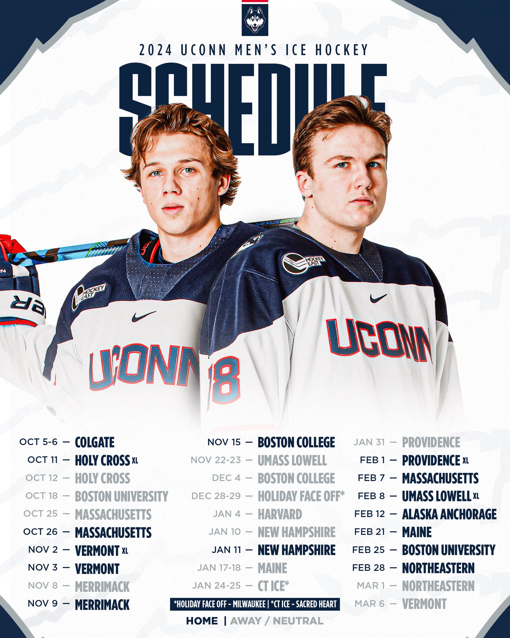 Uconn Hockey Logo
