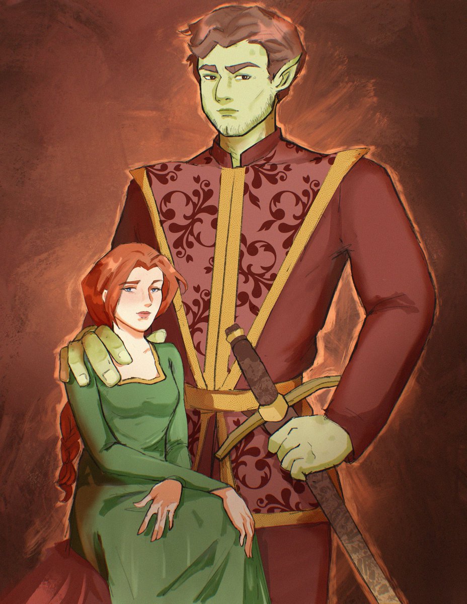 Shrek Ogre And Fiona Human