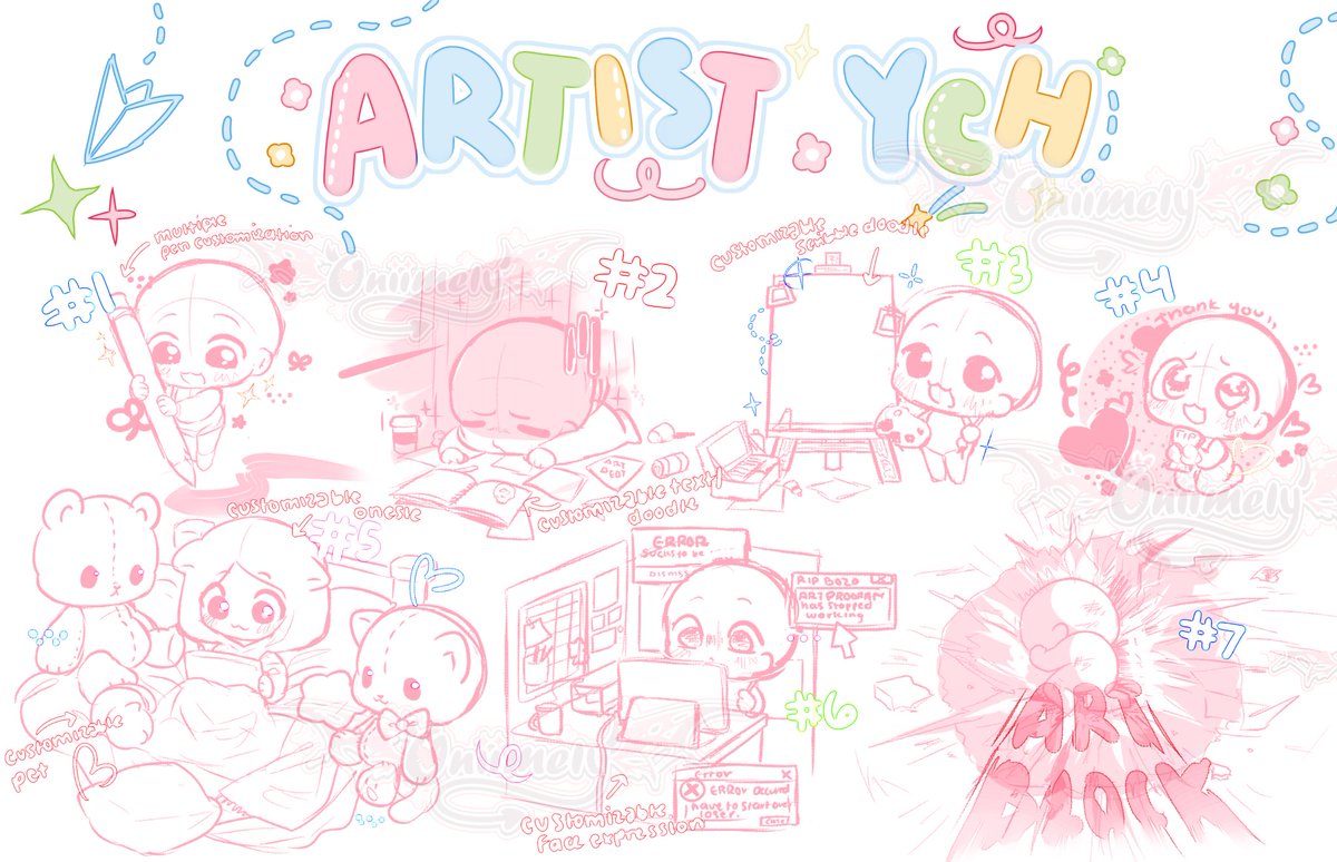 「You always see artists making YCH- NOW WHAT IF I YCH THE ART」⊹˚🍓 ...