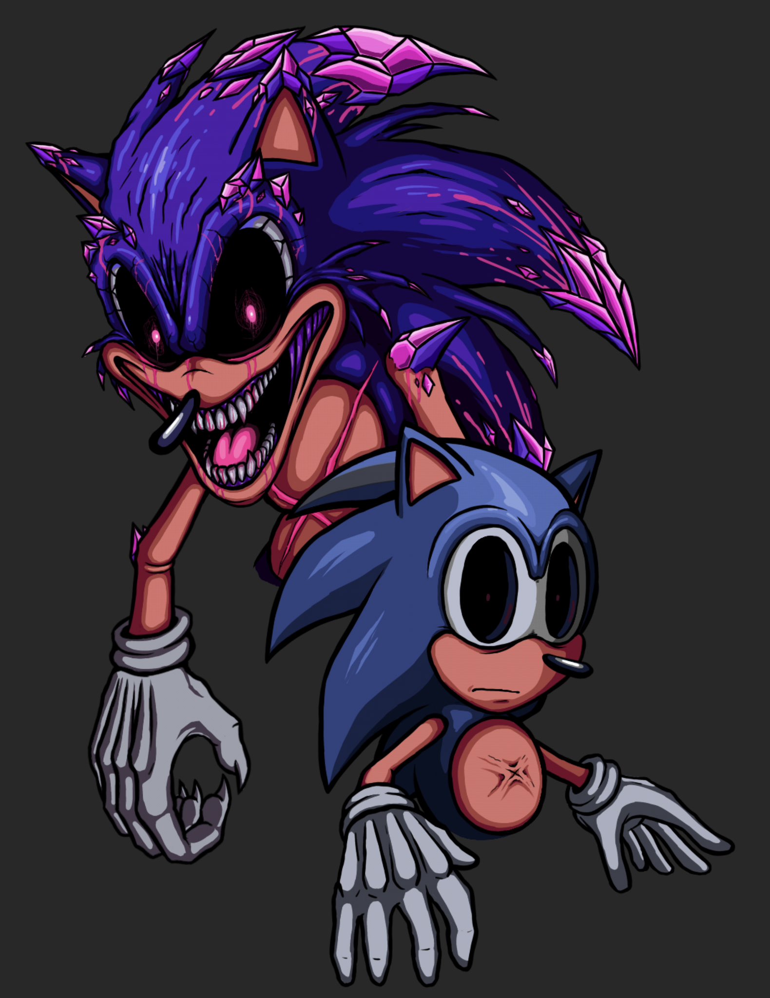 Xenophanes Sonic Exe Sonic.EXE TOO SLOW By CharlieBwee On Newgrounds