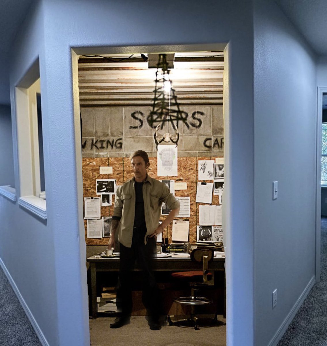 Rust-style cork board office - Thread from ParaPower Mapping @KlonnyPin ...