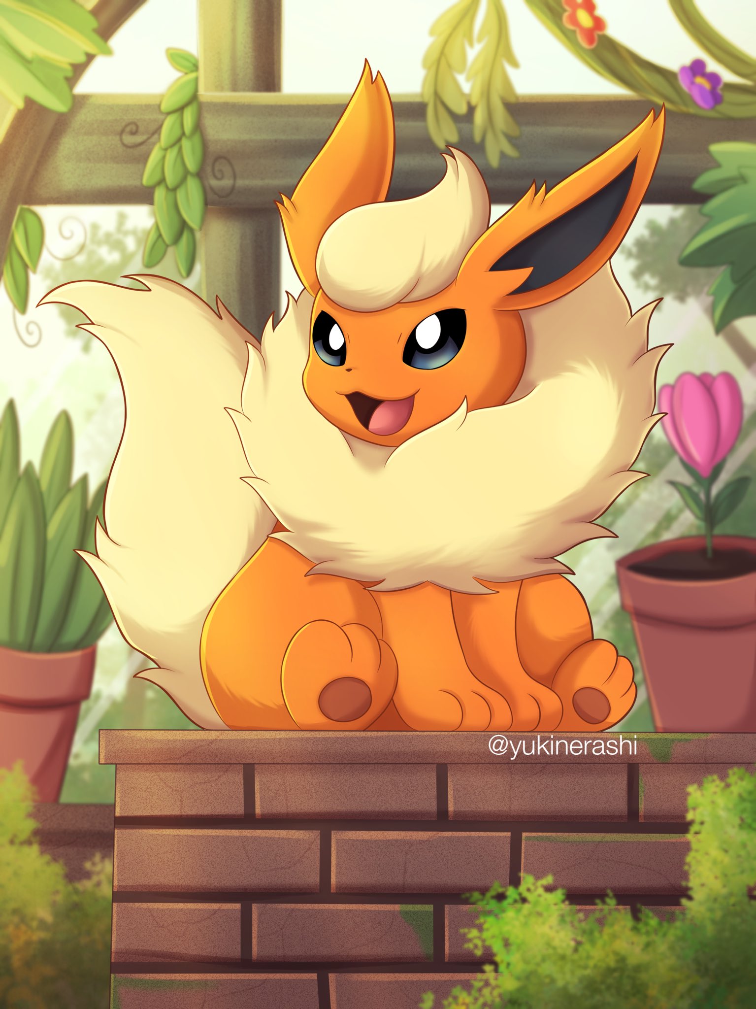 Flareon Sitting