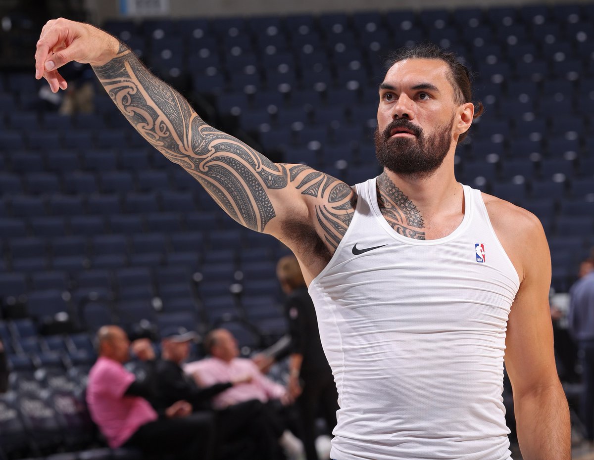 Tatuaggio Steven Adams Funaki Steven Funaki Adams (@stevenadams)