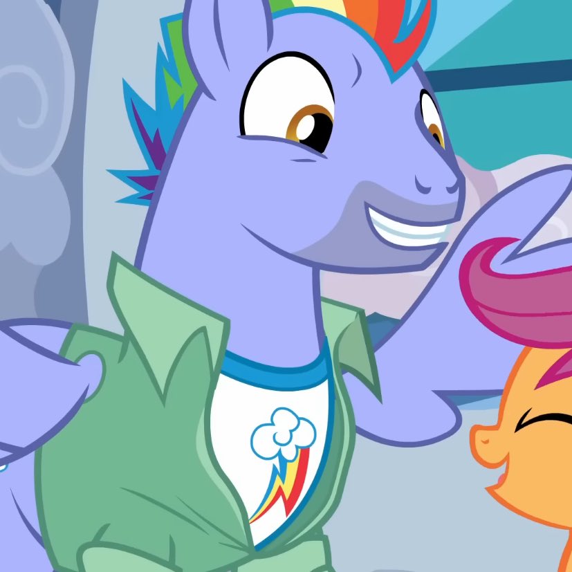 Rainbow Dash Father My Littlest Pony Shop: Rainbow's Big Adventure