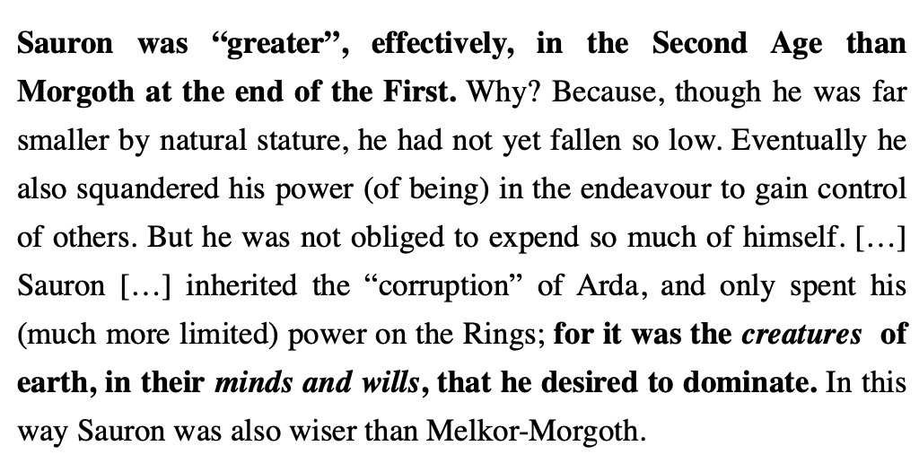 A collection of Tolkien's reflections about Sauron with quotes from ...