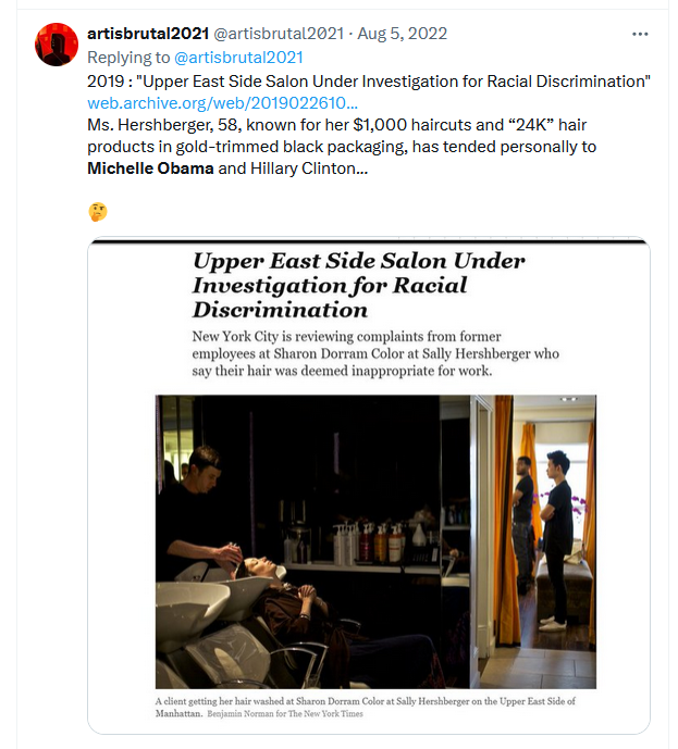 NYT, 2023 : Michelle Obama’s Secret Style Weapon Known in some quarters ...