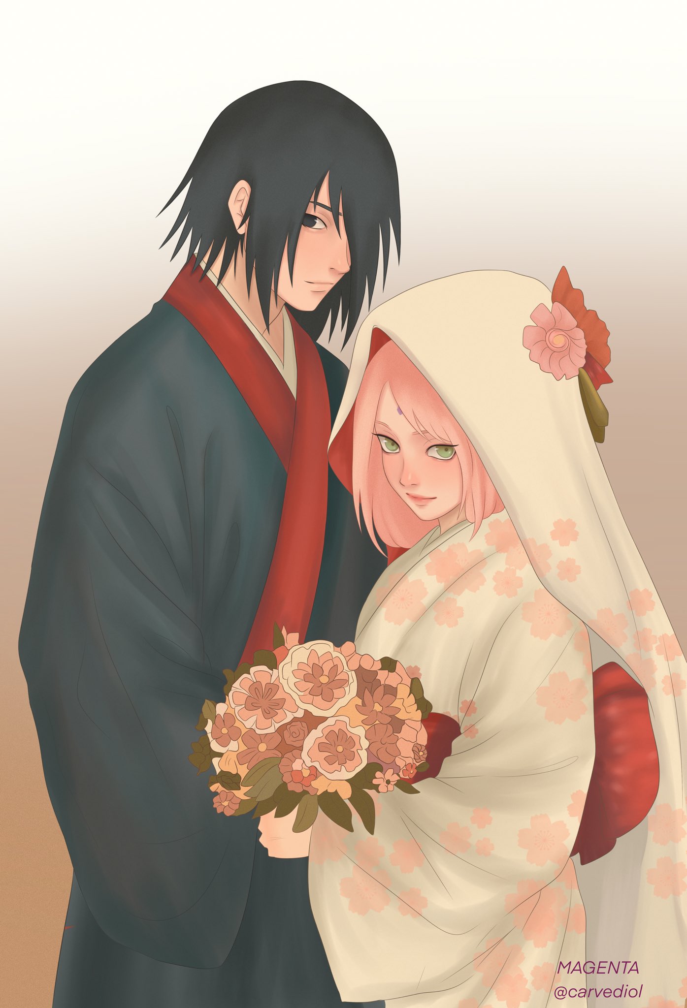 Sakura And Naruto Wedding