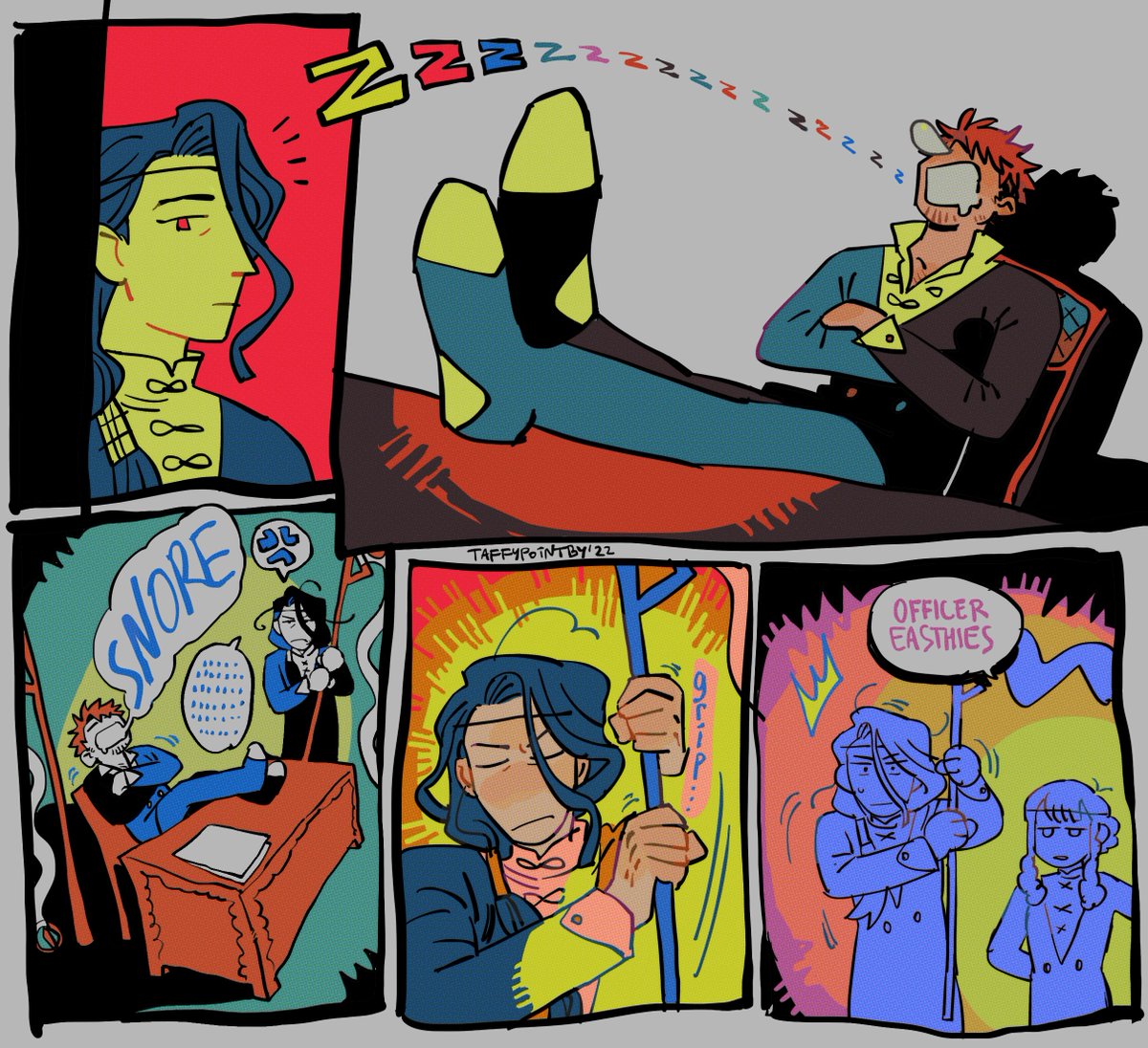 「good time to repost this, mayhaps.....?」🍔🦈の漫画