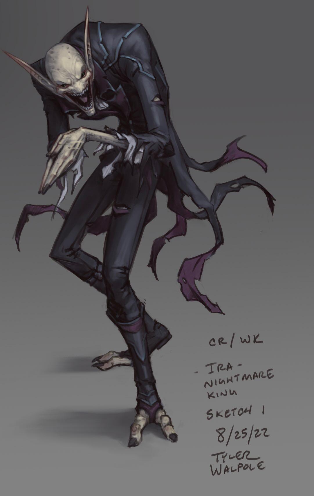 Humanoid Monster Concept Art