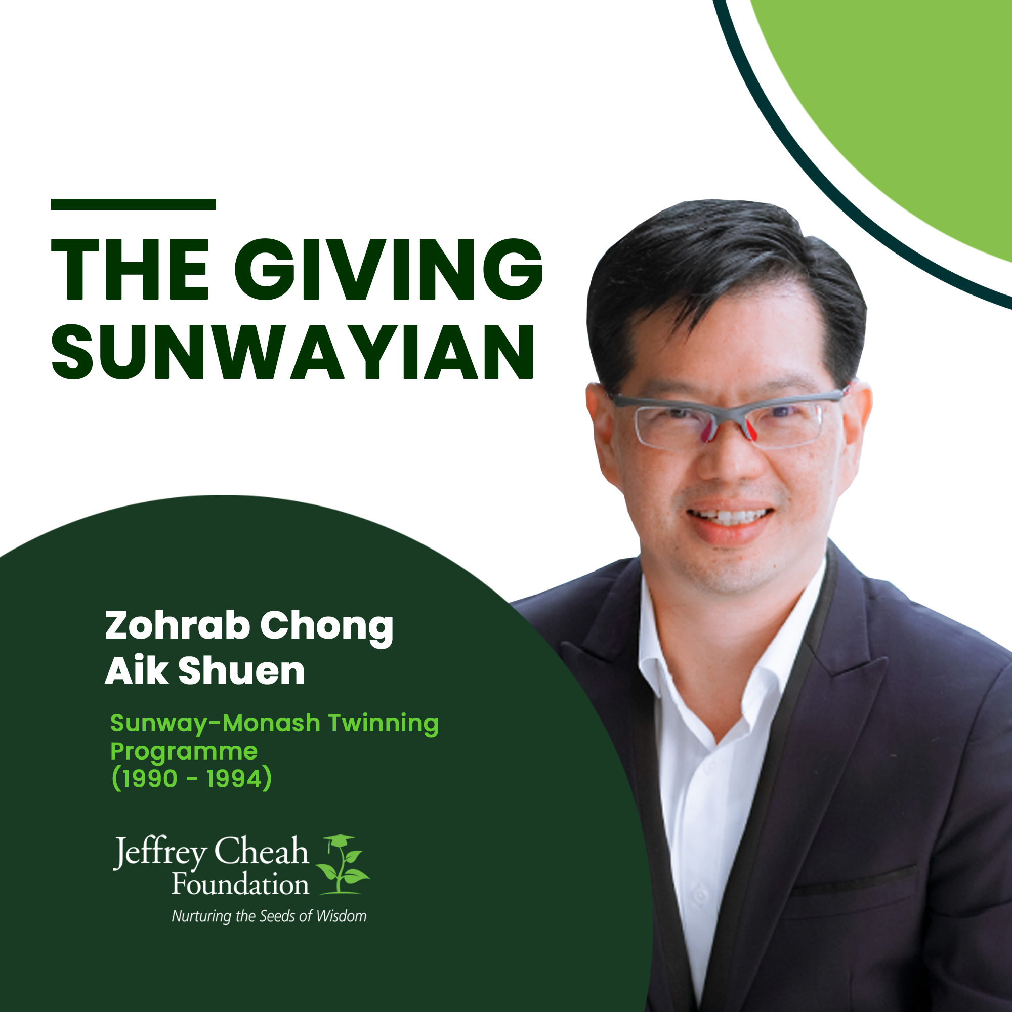 Jeffrey Cheah Foundation Logo JCF Community Scholarship – Malaysian