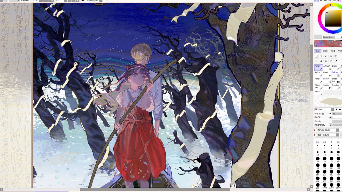 「star river (original characters and conc」|tamomoko from TamoTaroのイラスト