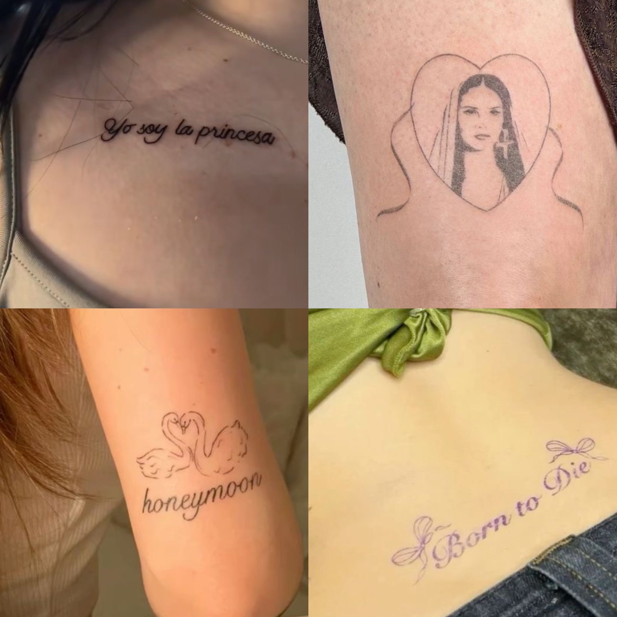 Exciting Lana Del Rey Tattoo Ideas Pictures
