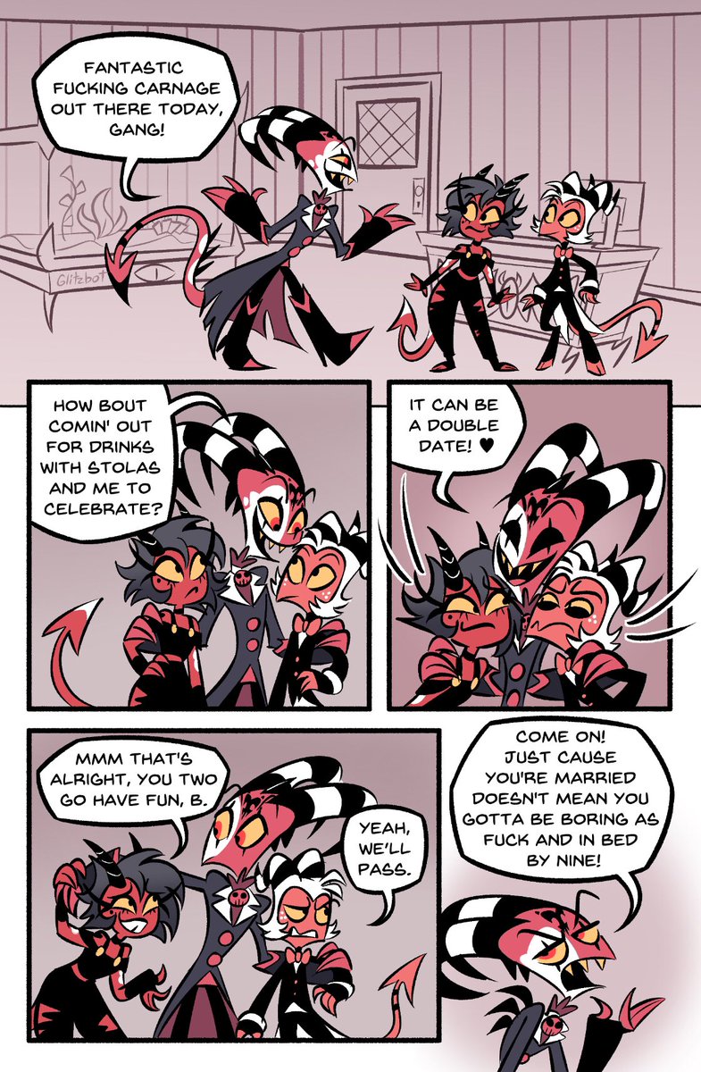 「attracted to bad boys #stolitz #vassalphus 」glitzbot の漫画