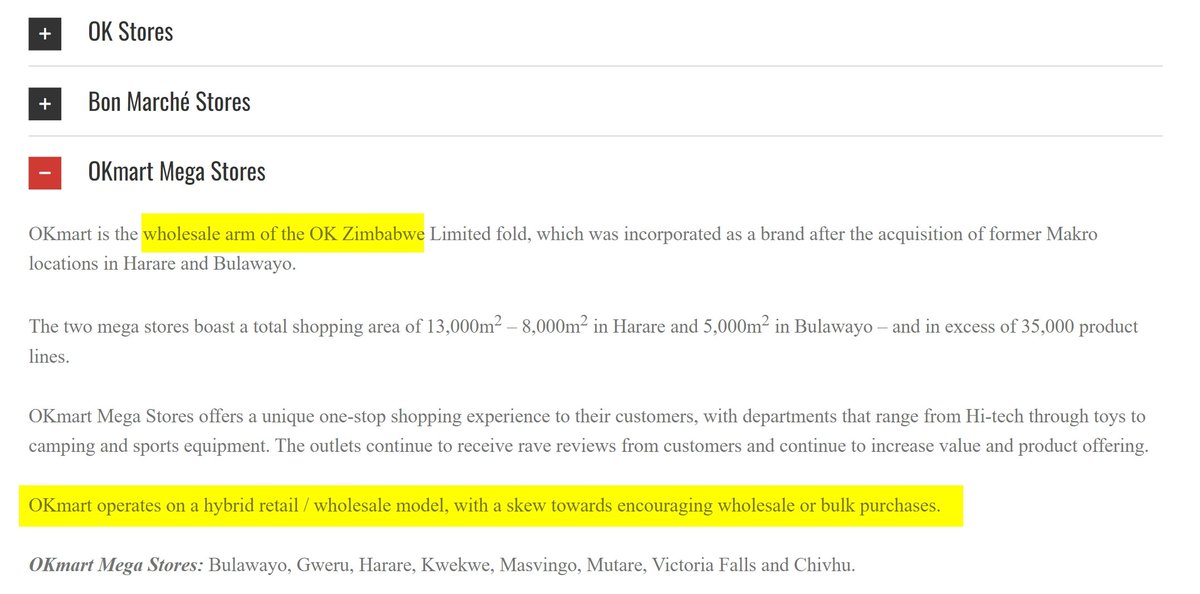 OK Zimbabwe’s results were recently released, and sales went up by 29% ...