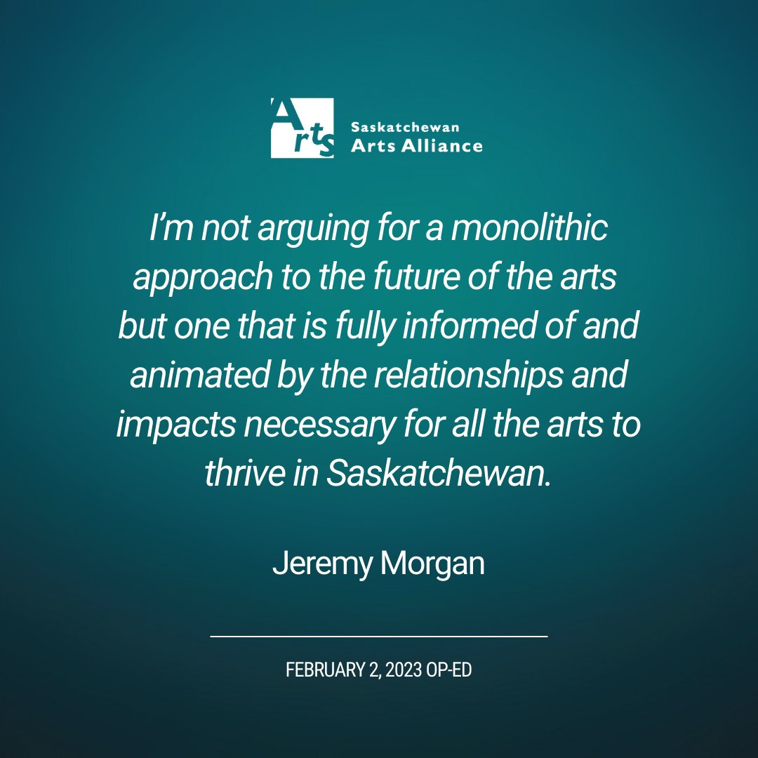 Saskatchewan Arts Alliance (SAA) | Speaking up for the arts since 1984.