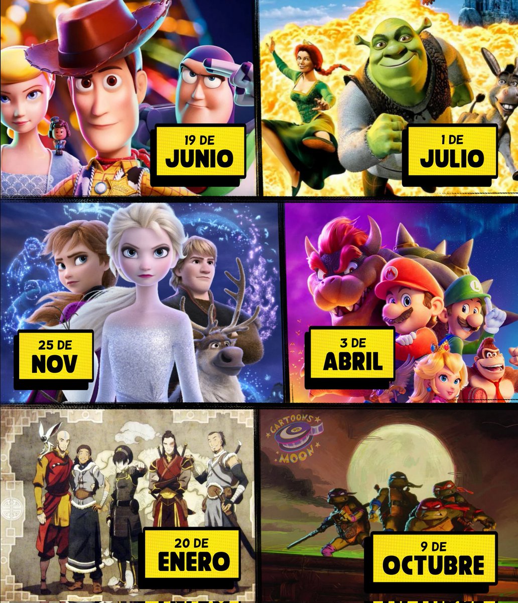 Si todo marcha bien, estas serían algunas de las películas animadas a ...