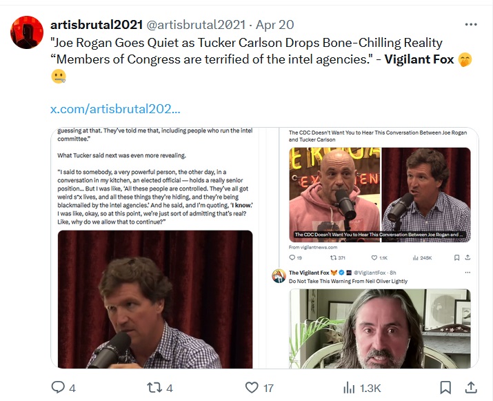 The Vigilant Fox? 😅😂🤣😅 - Thread from artisbrutal2021 @artisbrutal2021 - Rattibha