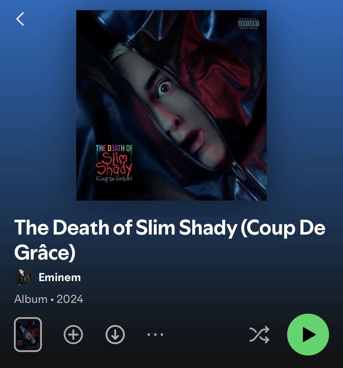 Eminem 2024 Album Eminem Says New Album 'The Death Of Slim Shady (Coup