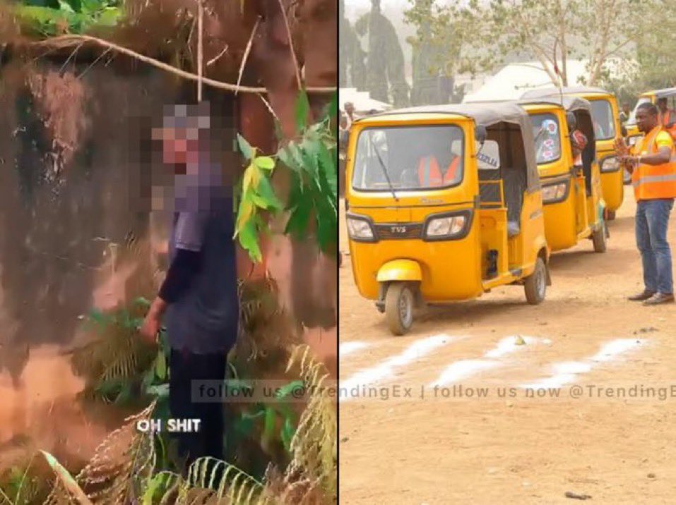 Transport operator hung himself today in front of LASTMA office ikorodu ...