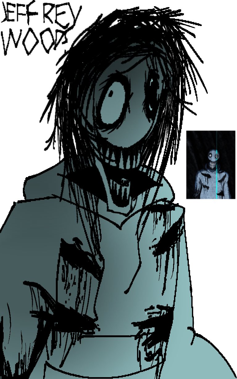 Jeff The Killer Easy Drawings Jeff The Killer (ORIGINAL ART)