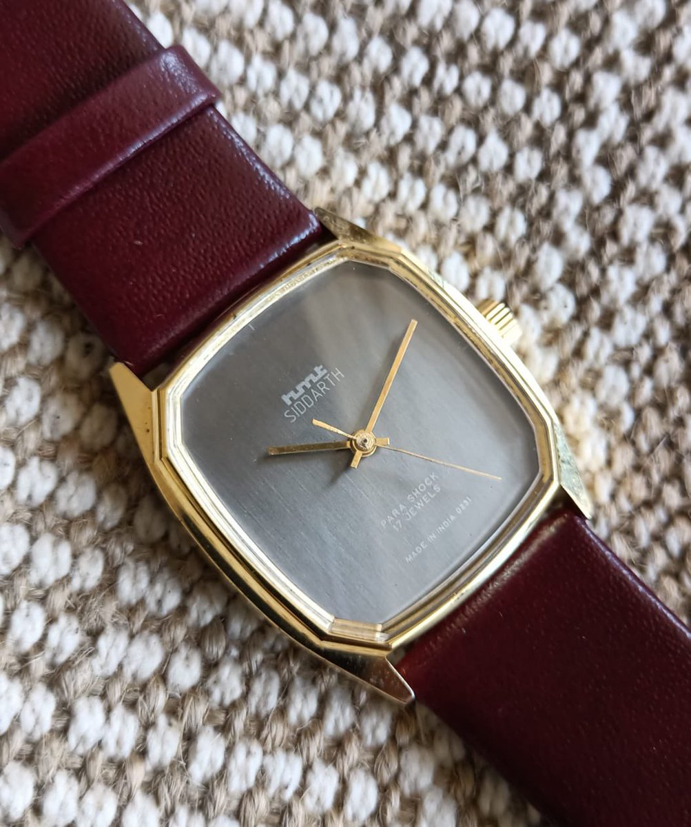 PM Indira Gandhi with a HMT watch. You know what is a wrist watch? It ...