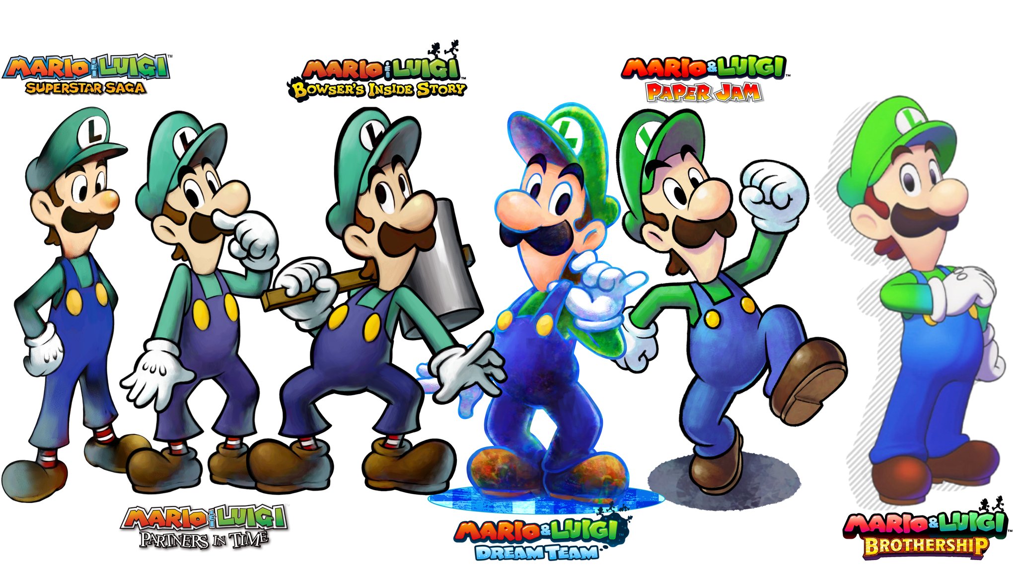 Evolucao Do Luigi Ícones Do Super Mario Bros, Luigi, Png | PNGEgg
