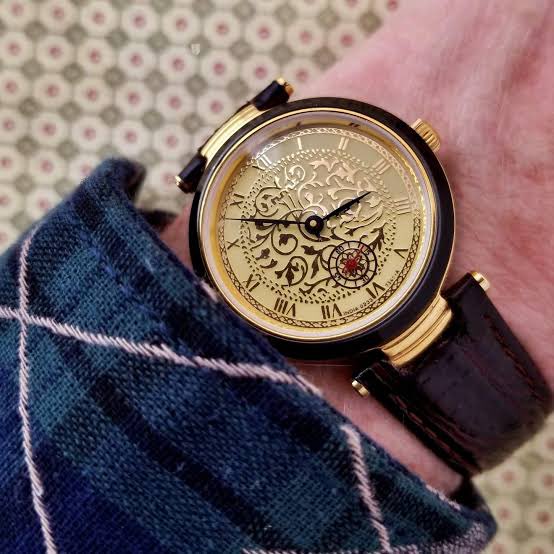 PM Indira Gandhi with a HMT watch. You know what is a wrist watch? It ...