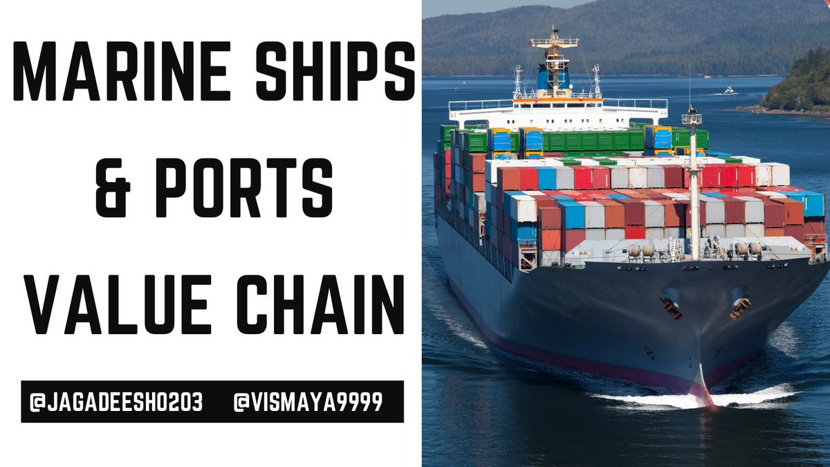 🚢𝐌𝐚𝐫𝐢𝐧𝐞 𝐒𝐡𝐢𝐩𝐬 & 𝐏𝐨𝐫𝐭𝐬 𝐕𝐚𝐥𝐮𝐞 𝐂𝐡𝐚𝐢𝐧 🤝Collaboration: @Vismaya9999 📊𝐒𝐡𝐢𝐩 ...