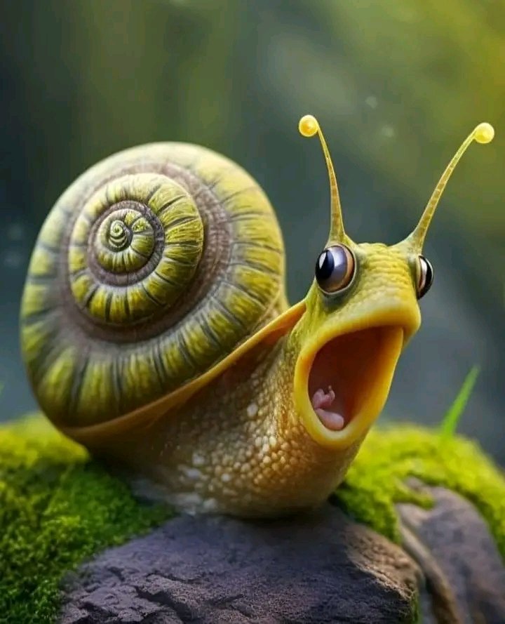THE MAN AND THE SNAIL A Short Moral Story. One day, a snail saw a man ...