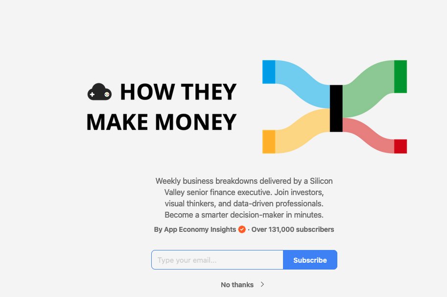 These diagrams from “How they make money” are absolutely brilliant at ...