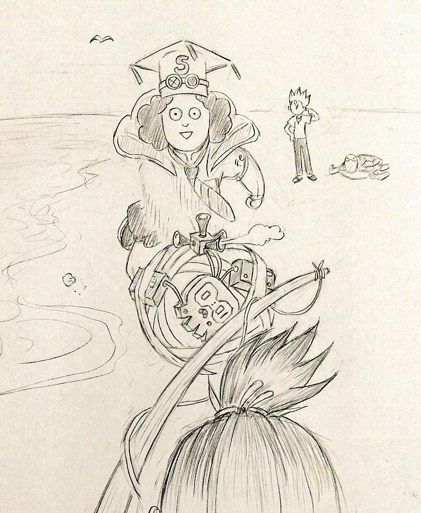 「Not pale for the ages.(2/2) #dcst #千コハ #石神親子 」そみーの漫画