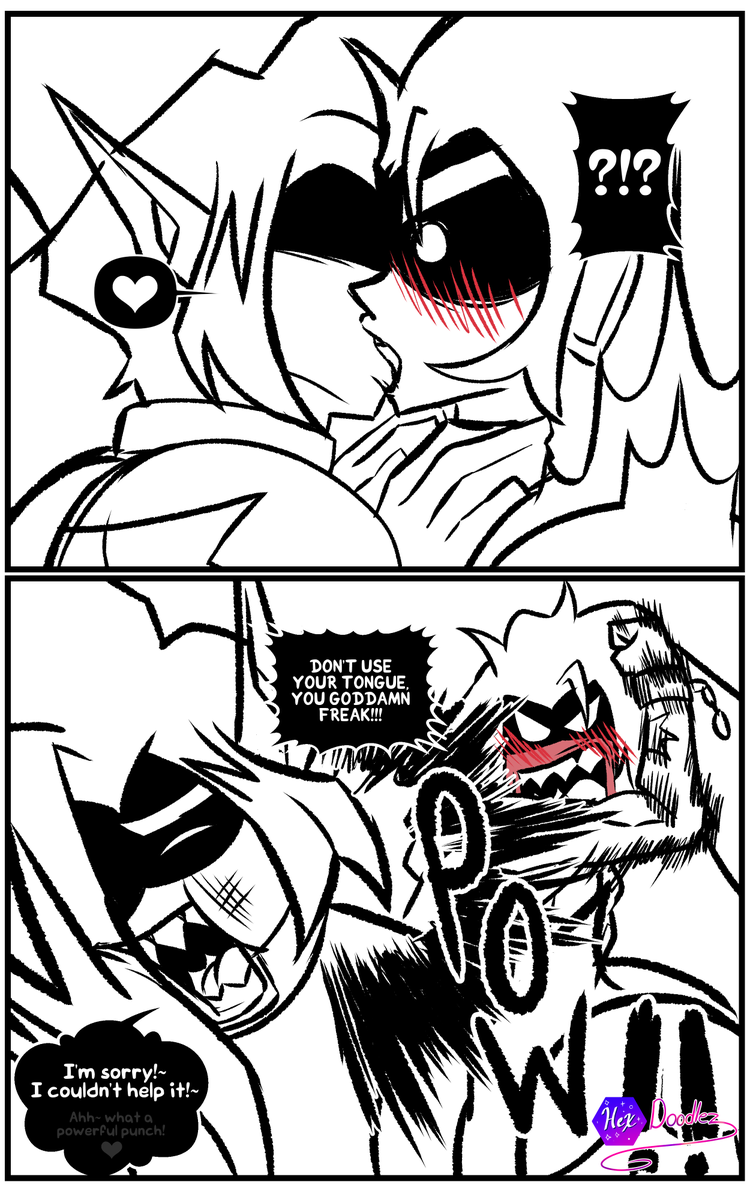 Day 6 of Freaky Billy - Kiss TW: slightly suggestive #freakybilly # ...