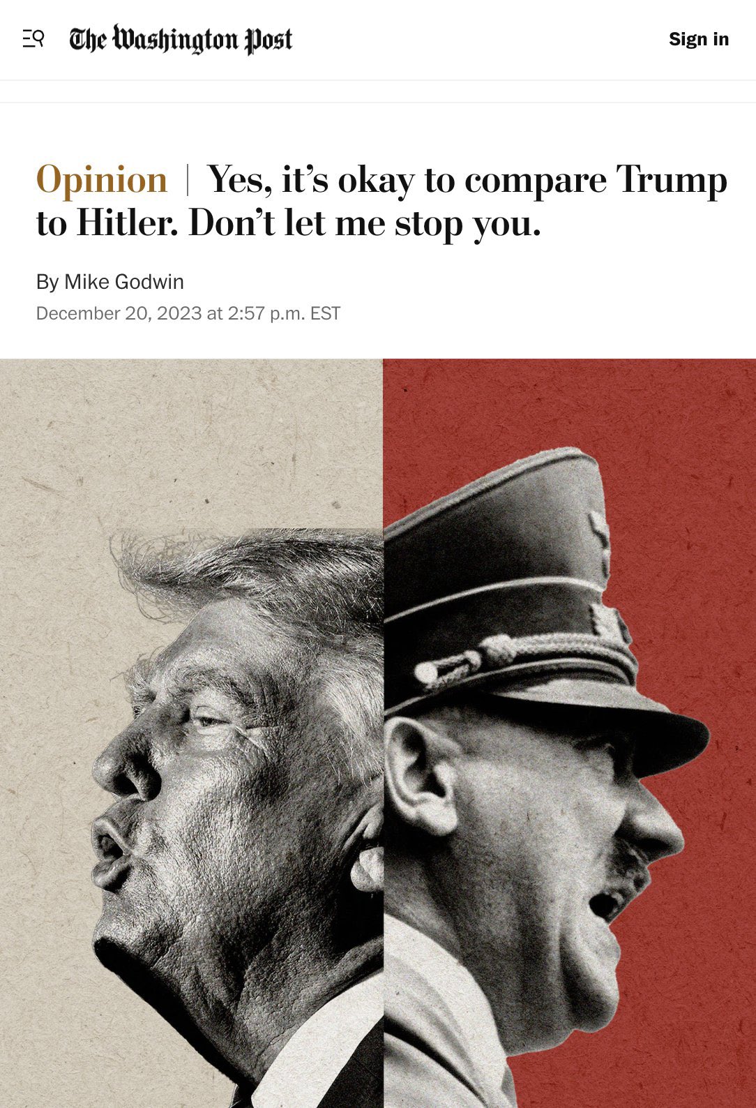 Trump And Hitler Quotes
