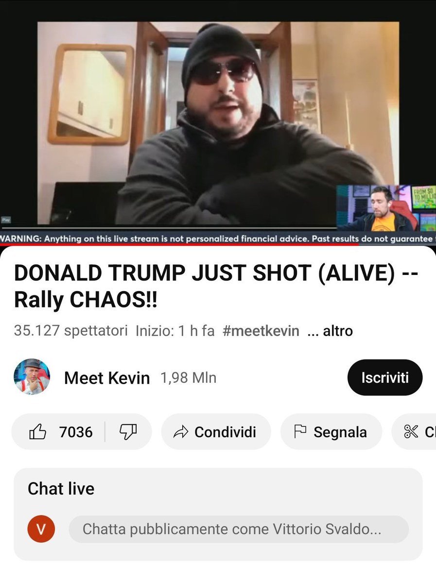 Anoche dispararon a Donald Trump durante un mitin en Pensilvania. Pues ...