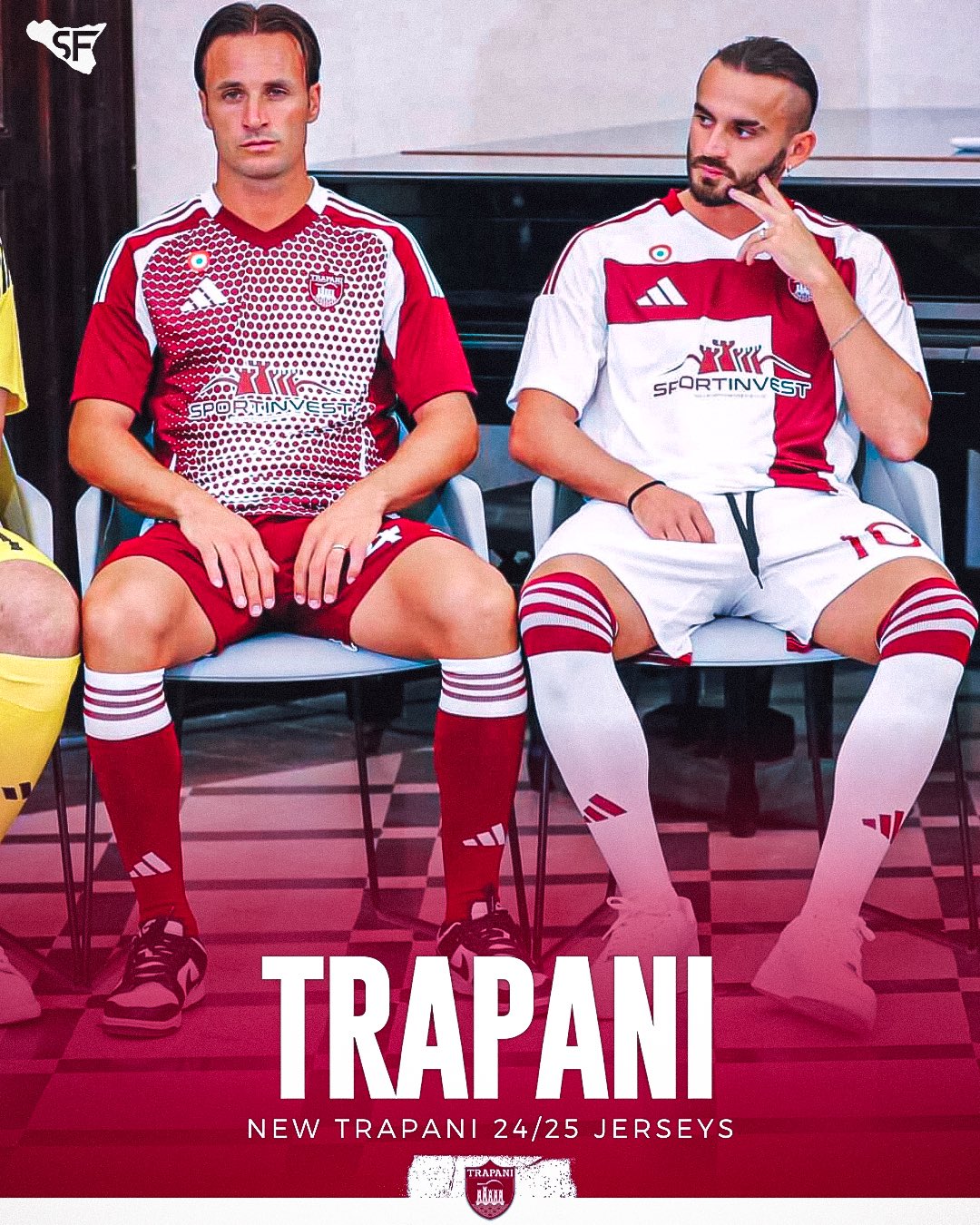 Trapani Calcio Logo With A New FC Trapani Restarting From Serie D For