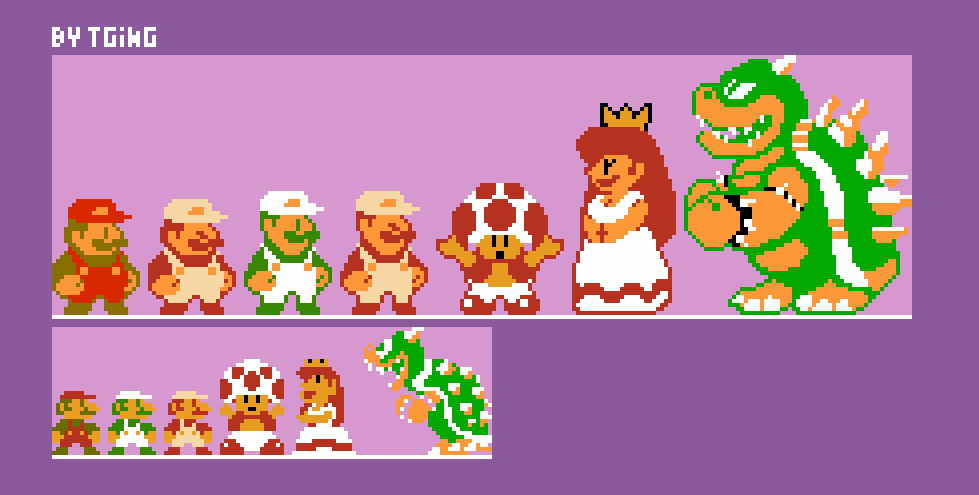 Mario Sprites 8 Bit Goomba 8 Bit Sprite, Super Mario Bros. Goomba