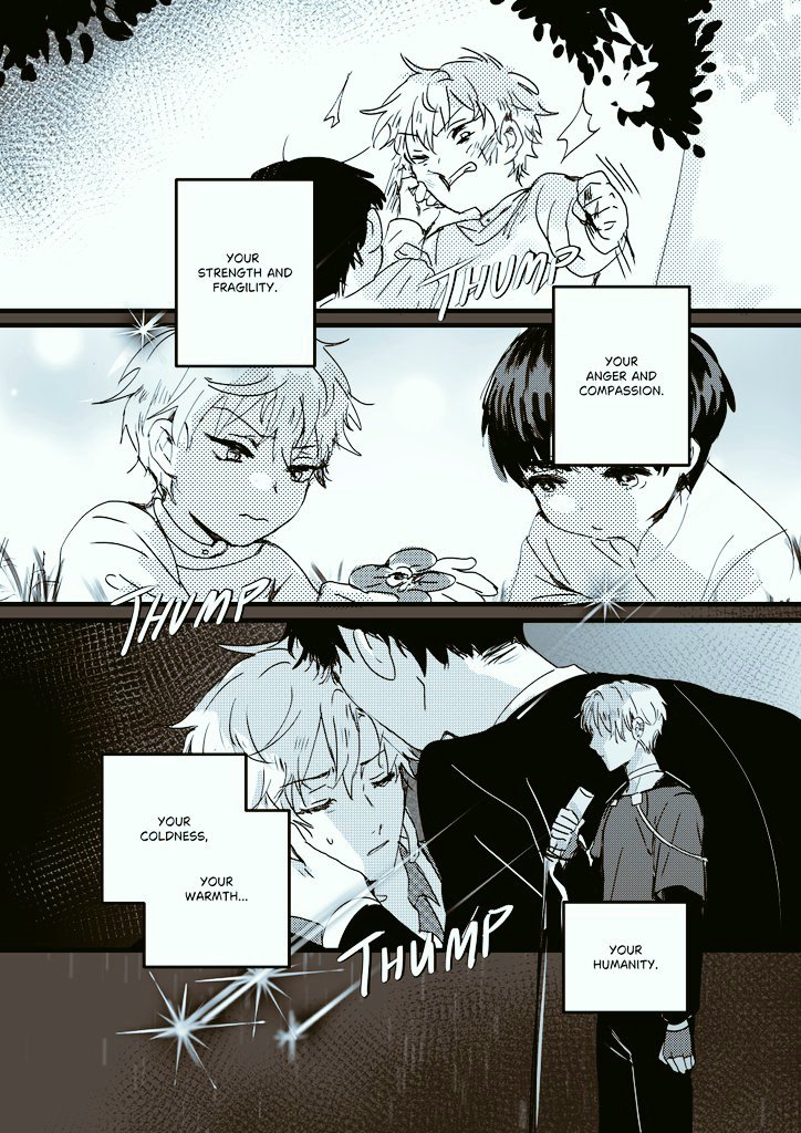 🌠 A divergence from the usual.Comic about a boy whose smile seldom ...