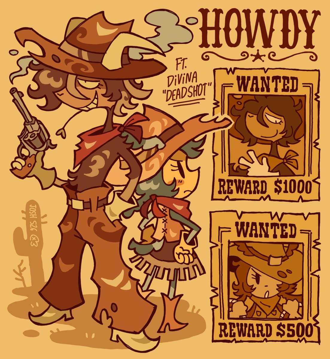 「howdy doo」|Josh-S26 🍎のイラスト