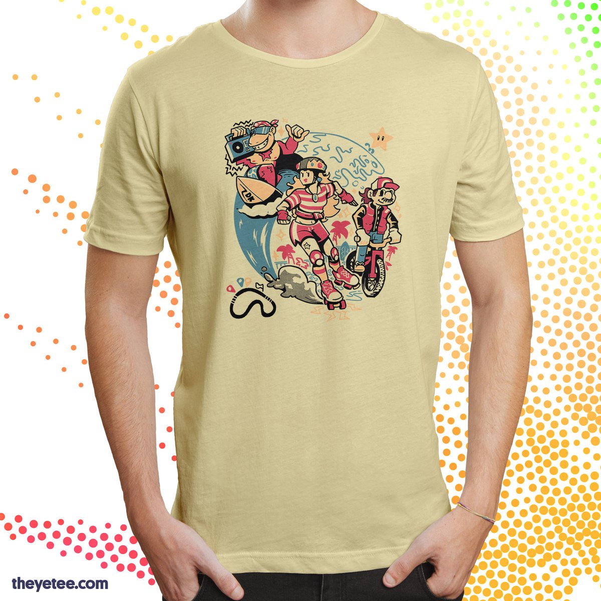 「This tee is Funky Mode compatible. Desig」|The Yetee 🌈のイラスト